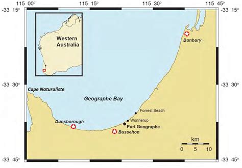 1 Map Showing Location Of Port Geographe Within Geographe Bay