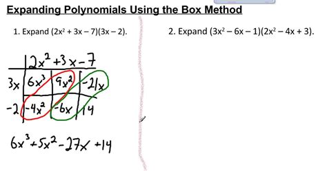 Polynomial Box Method Calculator