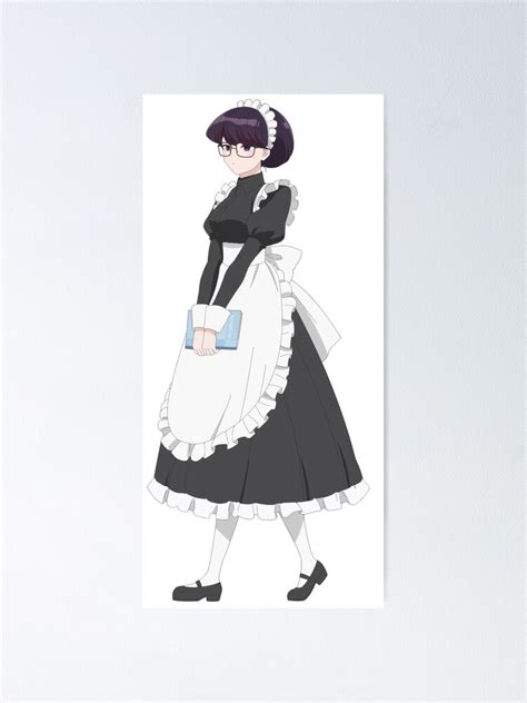 Komi San Maid Poster For Sale By Kemny Redbubble