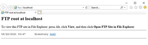 Access Ftp Server From Your Browser How To Create A Shortcut And