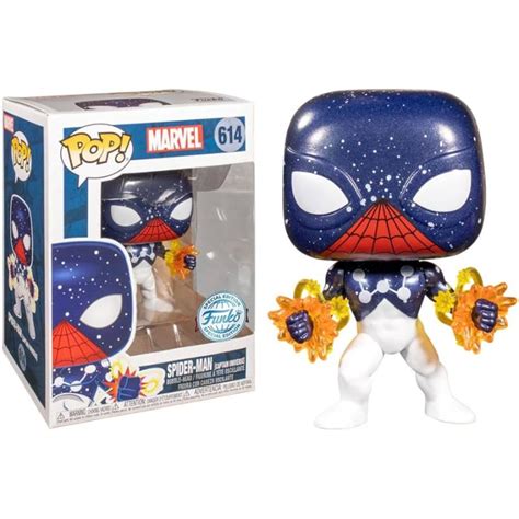 Figurine Spider Man Captain Universe Marvel Funko Pop Marvel 614 Exclusive Special Edition