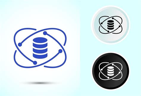 Data Science Icon Design Illustration Big Data 54406341 Vector Art At Vecteezy