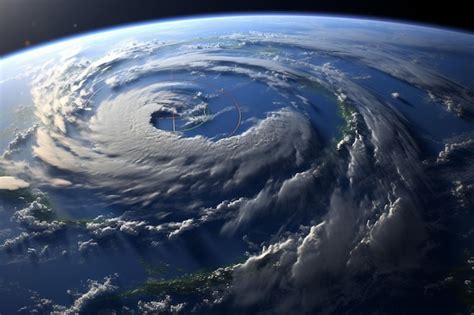 Premium Photo Advanced Weather Forecasting Technology Generative Ai