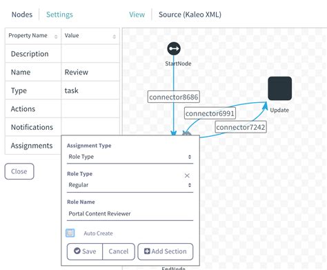 Creating Tasks In Kaleo Designer Liferay Help Center