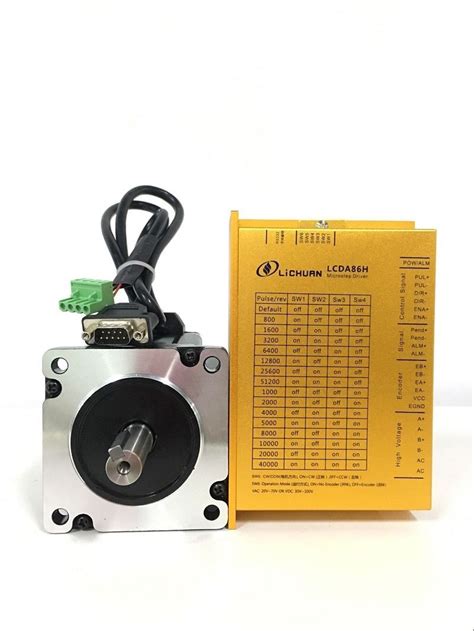 NEMA N M Phase Easy Servo Closed Loop Stepper Motor Drive Kit CNC A LCDA H LC H