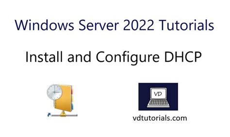 Install And Configure Dhcp On Windows Server 2022 Windows Server Server Installation