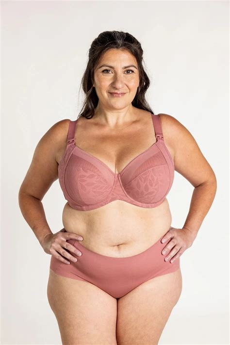 U00840054 Cora Flexwire Smooth Lace Nursing Bra Dark Rose 3  Porn