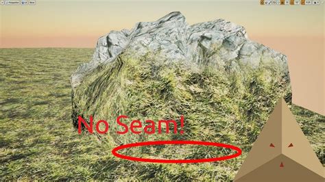 Ue4 Blending Meshes With Landscapes Or Other Meshes Youtube