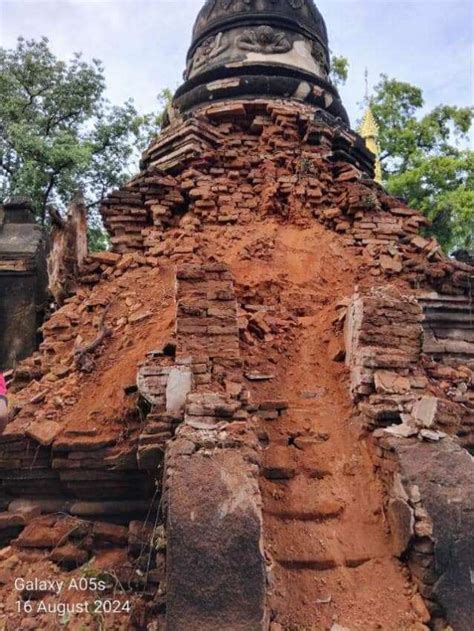 နွားထိုးကြီးမြို့နယ်၊ တစိုးရွာကို စစ်တပ်က လက်နက်ကြီးဖြင့် ပစ်ခတ်မှု ရှေးဟောင်း သမိုင်းဝင် စေတီ ၂