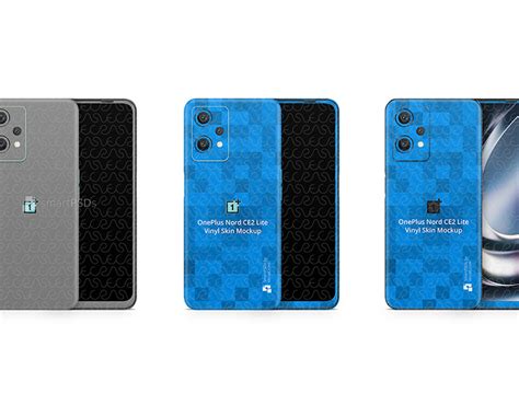 Oneplus Nord Ce Lite G Psd Skin Mockup Behance