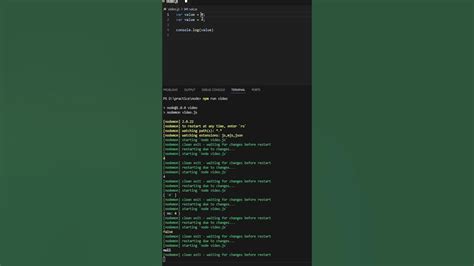 Var Keyword Short Js Javascript Js Youtube