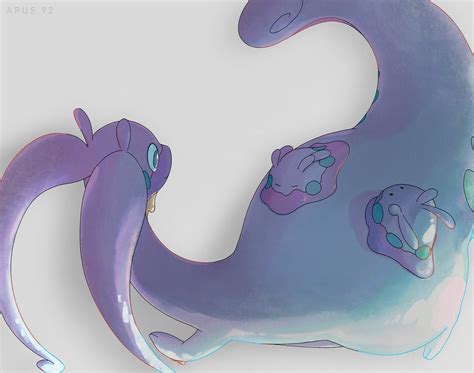 Goomy And Goodra Pokemon Drawn By Apus92 Danbooru