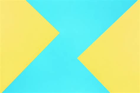 파란색과 노란색 파스텔 컬러 종이 텍스처 탑 뷰 최소한의 플랫 레이 백그라운드 가리기에 대한 스톡 사진 및 기타 이미지