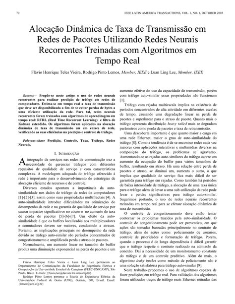 pdf dynamic transmission rate allocation in packet networks using recorrent neural networks