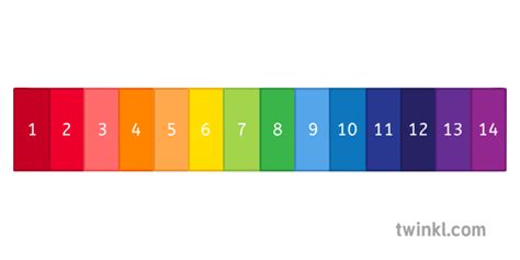 Blank Ph Scale Illustration Twinkl