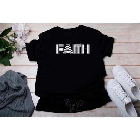 Faith Christian Stripe T Shirt