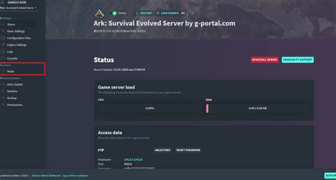 ARK Survival Evolved Install Mods And Mod Maps GPORTAL Wiki
