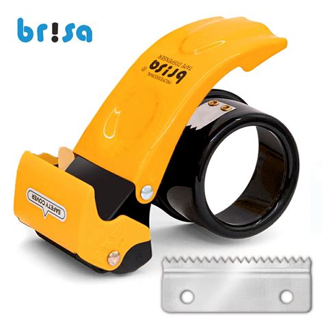 브리사 박스 테이프 커터기 역회전없는 철제 디스펜서 커팅기 티몬