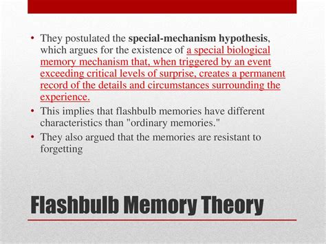Theory Flashbulb Memory Cognitive Process Memory Ppt Download Theory Flashbulb Memory Cognitive Process Memory Ppt Download