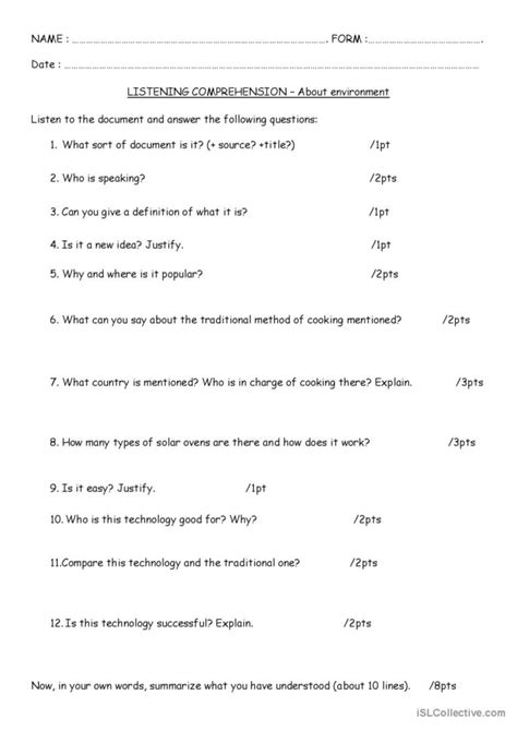 Solar Energy Online Worksheet Live Worksheets Worksheets Library