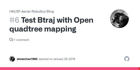 Test Btraj With Open Quadtree Mapping Issue HKUST Aerial Robotics Btraj GitHub