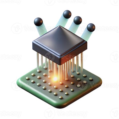 Serene Modern A Single Levitating Microchip Emitting Binary Code As Beams Of Light Dramatic