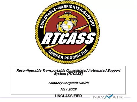 Ppt Rtcass Transition Overview Reconfigurable Transportable Consolidated Automated Support