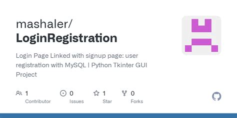 Github Mashalerloginregistration Login Page Linked With Signup Page