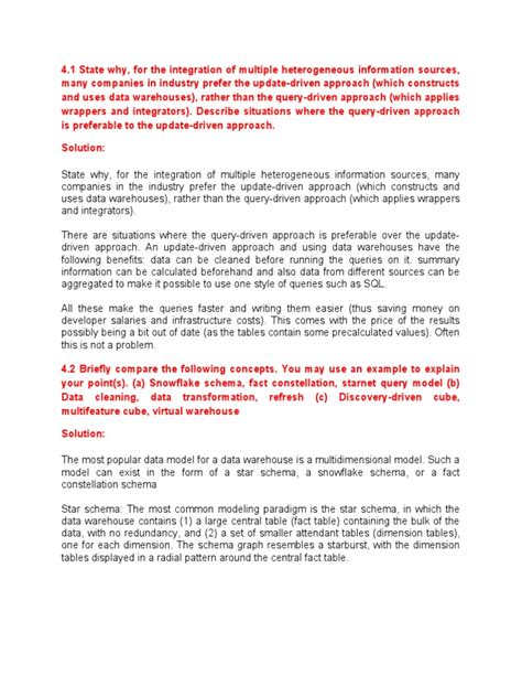 Assignment 4 1 Pdf Data Warehouse Computing