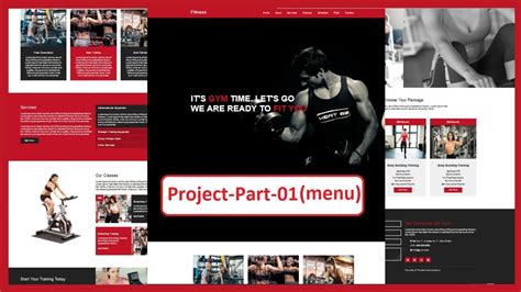 Complete Responsive Fitness And Gym Website Design Using Html Css