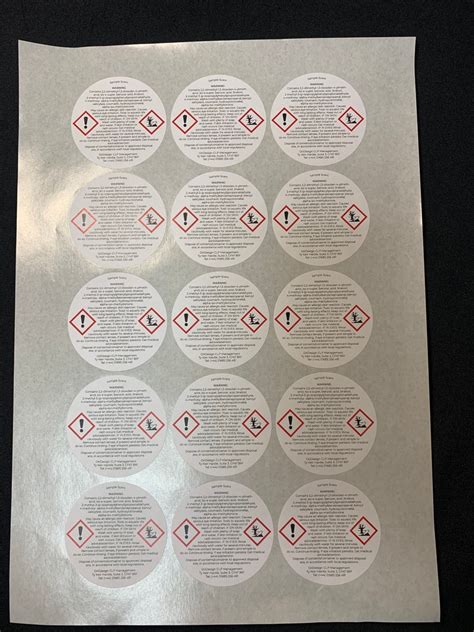 Clp Label For Diffusers Next Day Dispatch Free Shipping Etsy