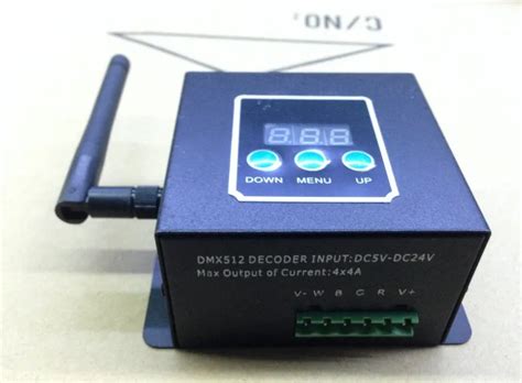 RGB RGBW Wireless Dmx Controller Dmx Decorder In Dimmers From Lights Lighting On Aliexpress