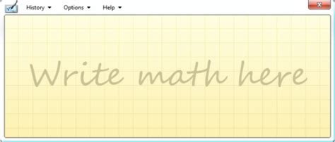 Math Input Panel BetaWiki