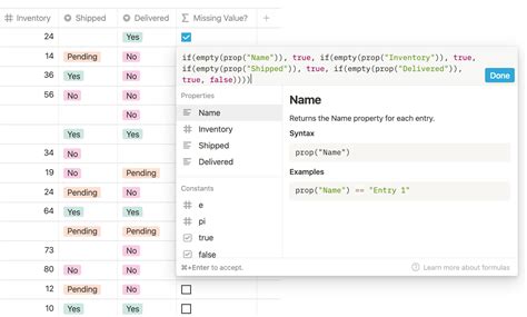 How To Find Missing Values In A Notion Database — Red Gregory