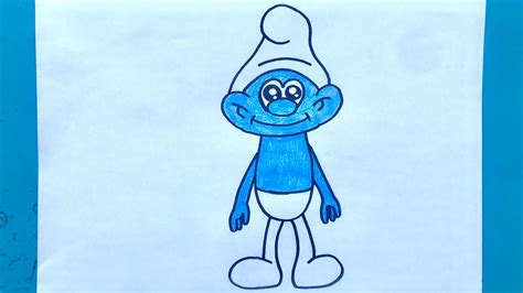 تعليم الرسم للأطفالرسم سنفوررسم شخصيات السنافررسم شخصيات كرتونية