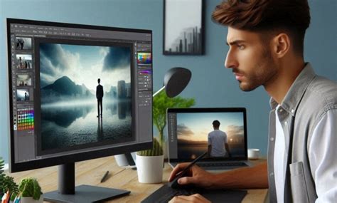 چرخاندن عکس در فتوشاپ راهنمای تصویری مکتوب