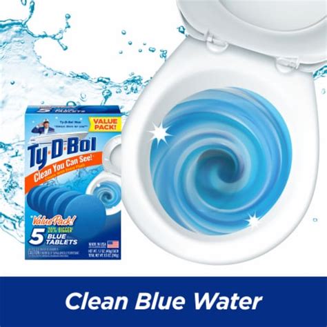 Ty D Bol® Blue Tablets Toilet Bowl Cleaner 5 Ct Ralphs