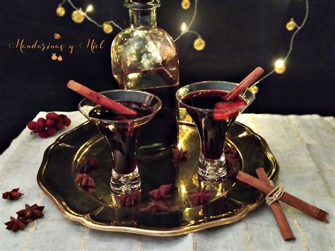 Vino Caliente Especiado Mandarinas Y Miel