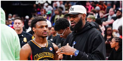 Lakers Nba Draft Selection Of Bronny James Gets Raked Over The Coals