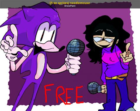 Free Sprites Needlemouse Mod For Friday Night Funkin Fnf Mods