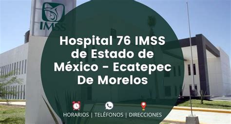 ᐅ Hospital 76 Imss Estado De México Hgz Xalostoc ☎️ 2026