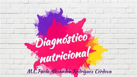Diagnóstico Nutricional