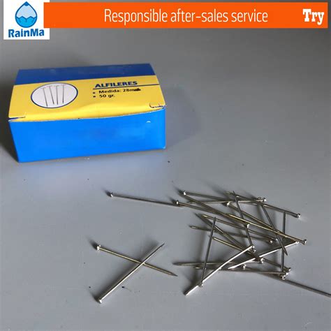 Cheap Multi Function 28mm Office Pins With Custom Color Box Push Pins