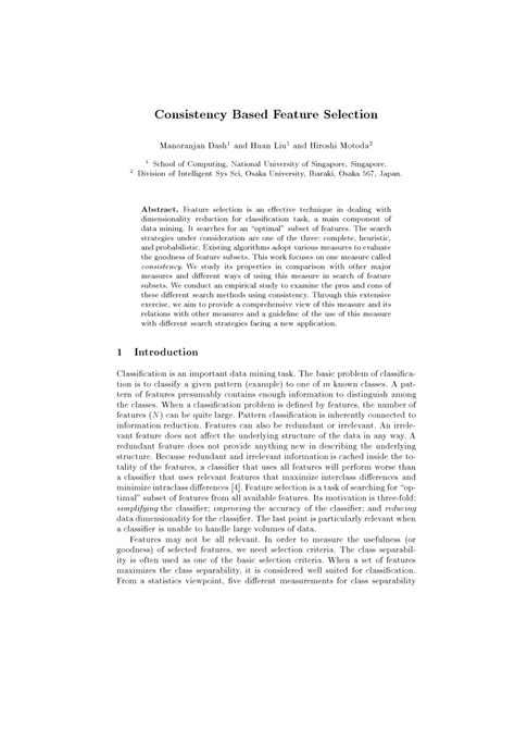 Pdf Lecture Notes In Computer Science