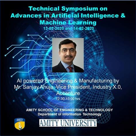 Dr Sanjay Ahuja On Linkedin Amity Ai Manufacturing