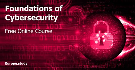 Foundations Of Cybersecurity Europe Study
