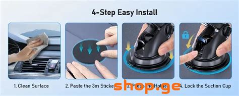 მანქანის ტელეფონის დამჭერი სადგამი