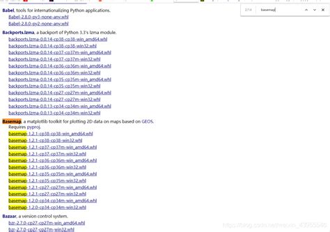 No Module Named Basemap From Mpltoolkitsbasemap Import Basemapno Module Named Basemap Csdn博客