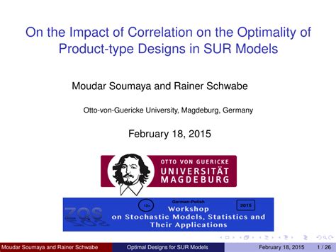 pdf on the impact of correlation on the optimality of product type