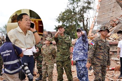 សម្តេច ហ៊ុន សែន អរគុណ អនុព័ន្ធយោធាបរទេស និងកាសែត Cna ដែលពិនិត្យផ្ទាល់ដល់ព្រំដែនកម្ពុជា